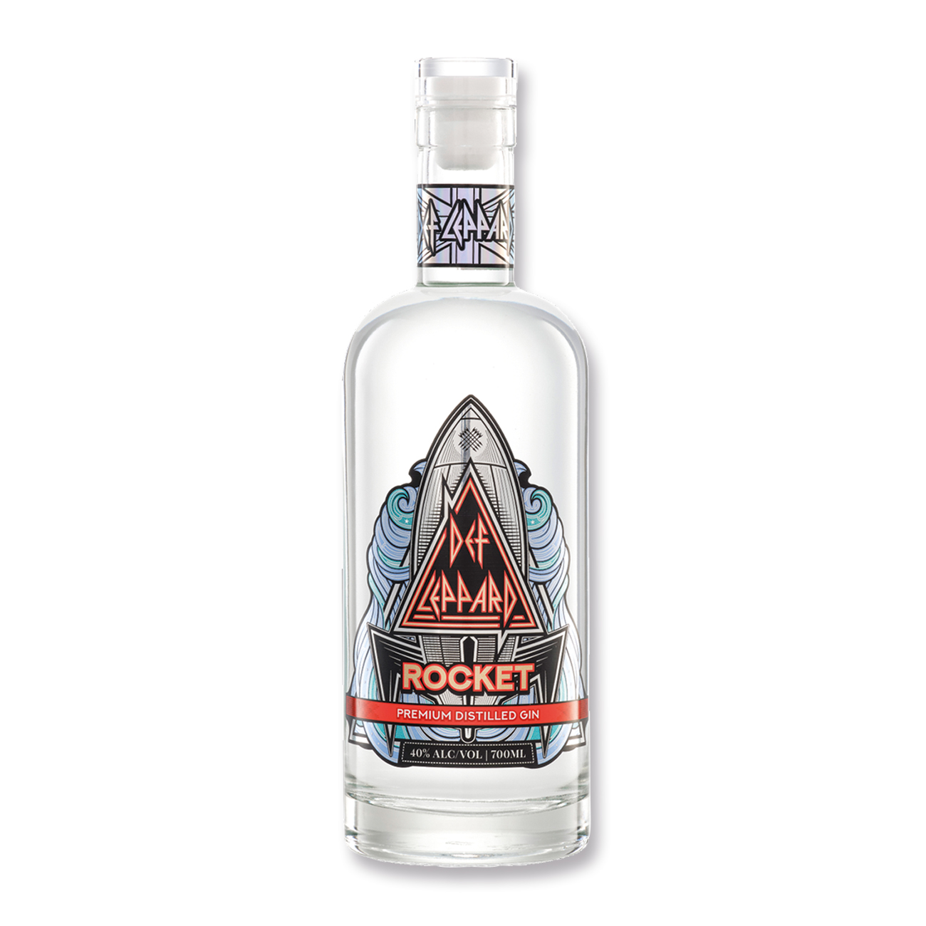 Def Leppard Rocket Premium Distilled Gin: 40% vol, 0,7l | ROCKS-Shop